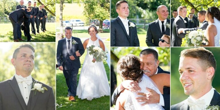Wedding album layout examples