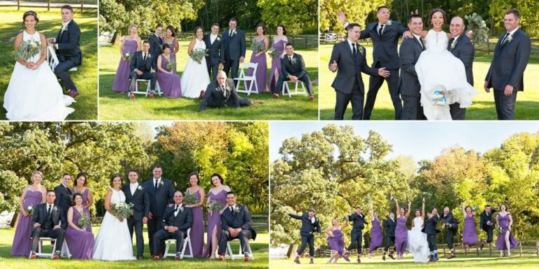 Wedding album layout examples