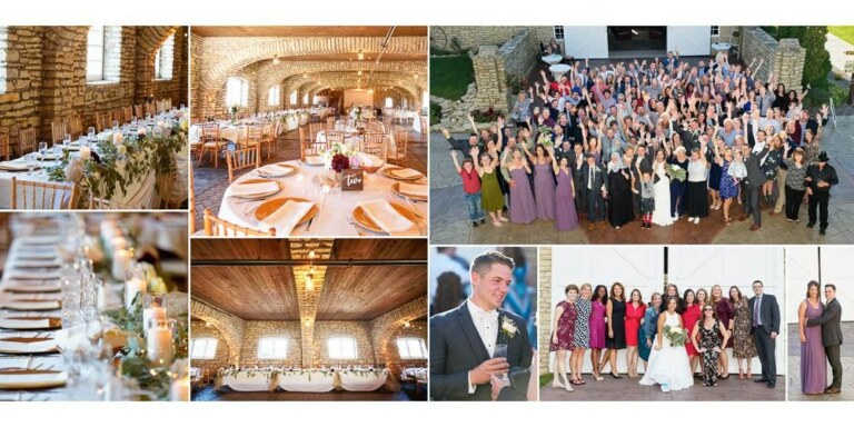 Wedding album layout examples
